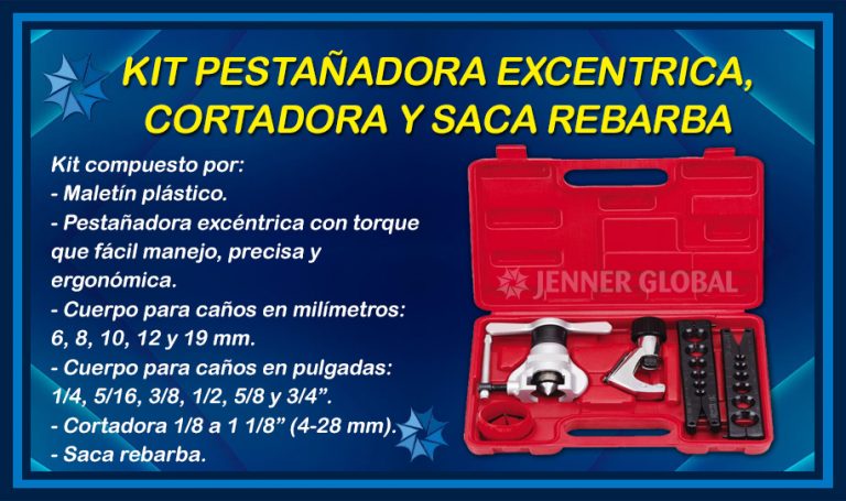 KIT PESTAÑADORA EXCENTRICA, CORTADORA Y SACA REBARBA CT808 – JENNER GLOBAL